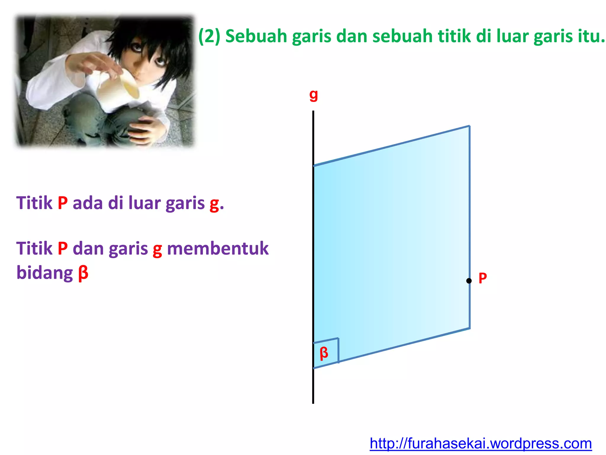 Geometri Dimensi Tiga ~ titik, garis dan bidang | PPTX