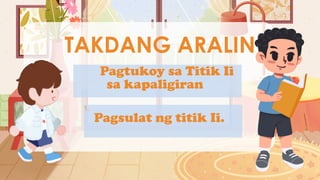 Titik-Ii- tunog ng titik Ii, mga halimbawa at worksheet | PPTX