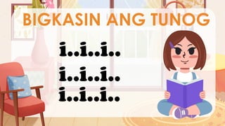 Titik-Ii- tunog ng titik Ii, mga halimbawa at worksheet | PPTX