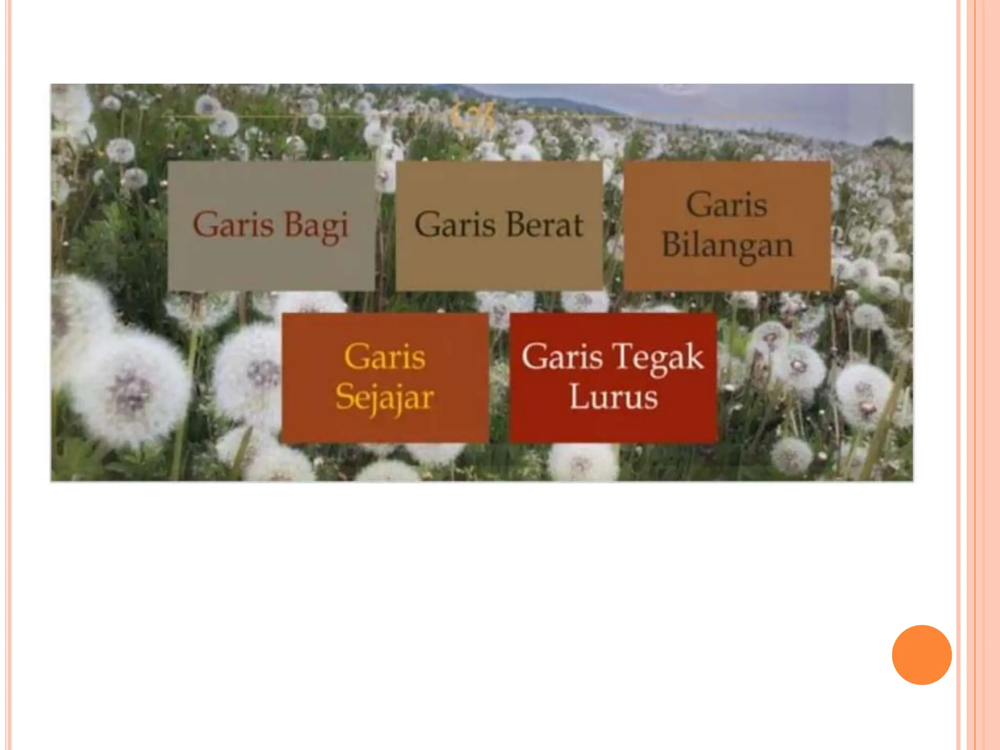 Titik, garis, Sudut dan Bidang. PGSD.pptx