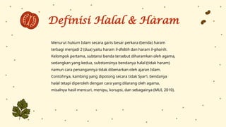Titik Kehalalan Keju - Sanitasi Sertifikasi Halal.pptx