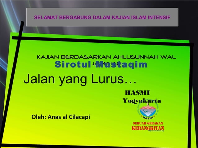 Titik mula sebuah perjalanan | PPT
