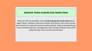 Titik, tanda pisah, tanda hubung | PPTX