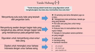 Titik, tanda pisah, tanda hubung | PPTX