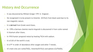Titanium , | PPTX