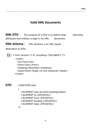 paper about xml | DOCX | Web Design and HTML | Internet