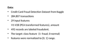 Credit card Fraud detection- Feature Selection.pptx