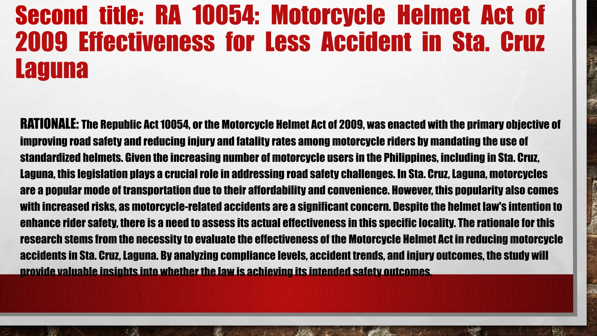 TITLE-DEFENSE Level of awareness in Drugs usage.pptx