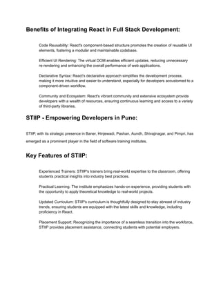 Title - Is React needed as a full stack developer.pdf