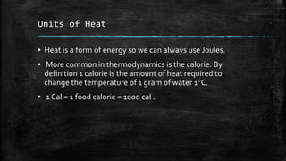 Thermodynamics & its application | PPTX