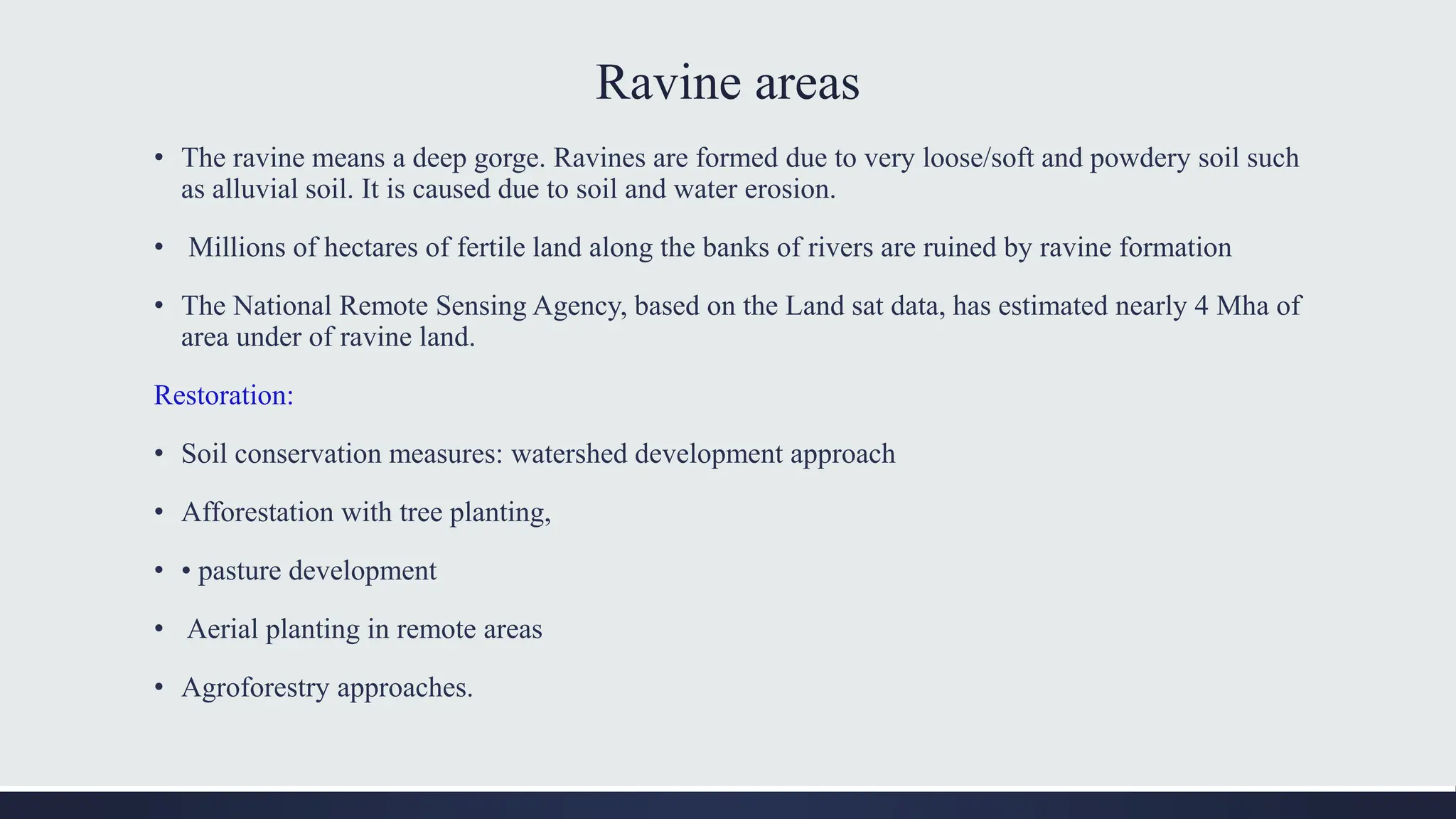 Title-Role of forestry in restoration of degraded lands.pptx