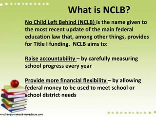 Title 1 presentation wells | PPTX | Professional School | Postgraduate ...