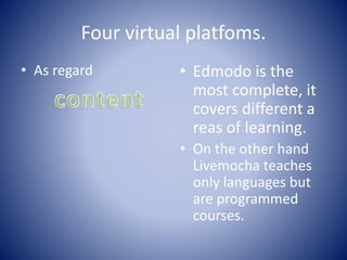 Title4 platforms | PPTX | Technology & Computing