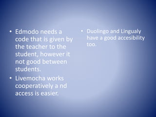 Title4 platforms | PPTX | Technology & Computing