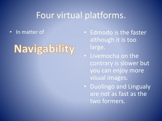 Title4 platforms | PPTX | Technology & Computing