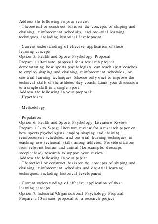 TitleABC123 Version X1Shaping and Chaining, Reinforce | PDF