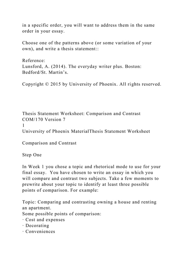 TitleABC123 Version X1Thesis Statement Worksheet Per.docx | Free Download