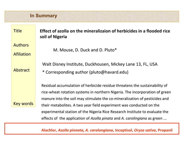 Title, abstract, introduction, literature review | PPT | Publishing ...