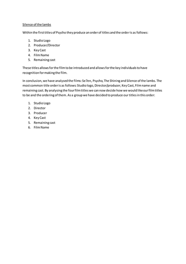 Title analysis | DOCX