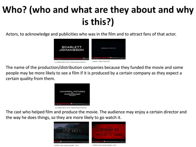 Title and credit research | PPT