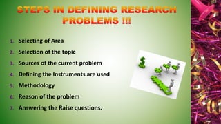 Title and research problem | PPTX