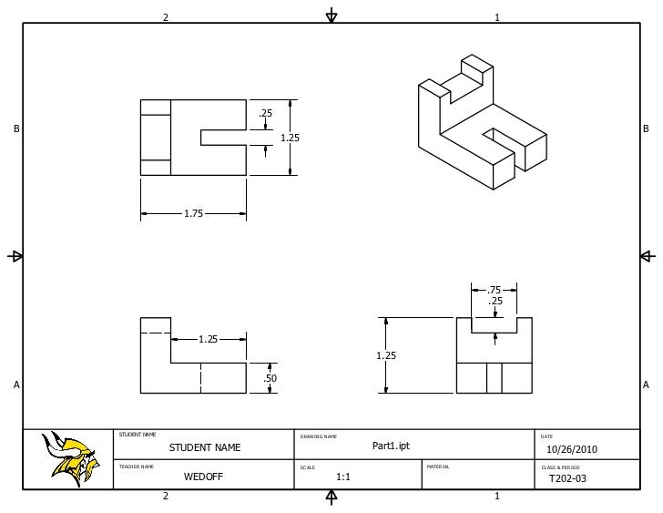 Title block for all pieces