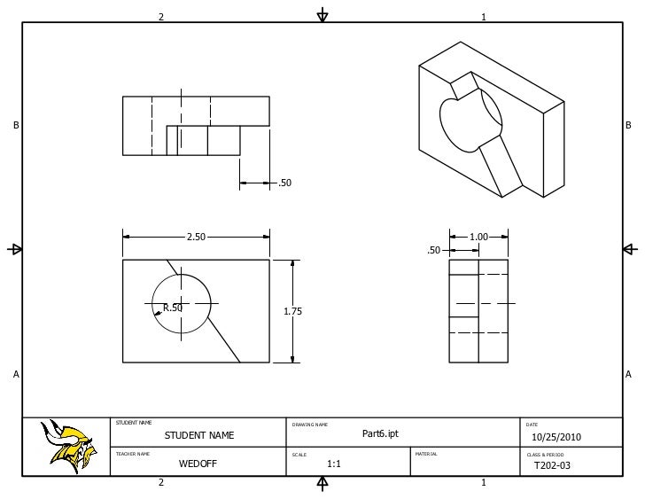 Title block for all pieces