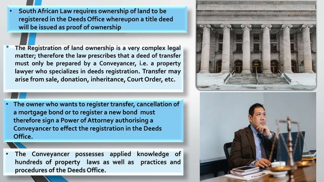 Title deeds, how to transfer property ownership | PPT
