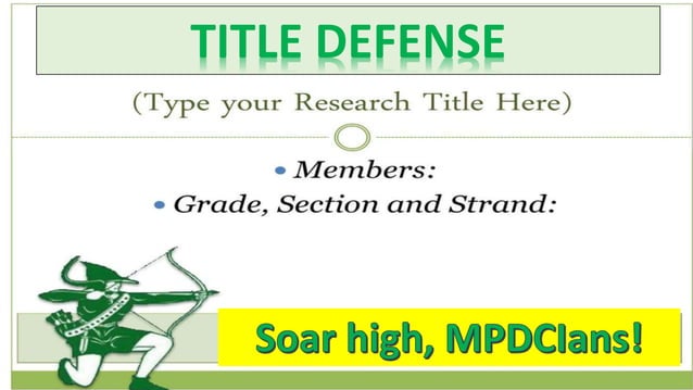 Title Defense Presentation and Format.pptx