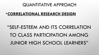 TITLE EXAMPLES OF RESEARCH APPROACH AND DESIGN.pptx