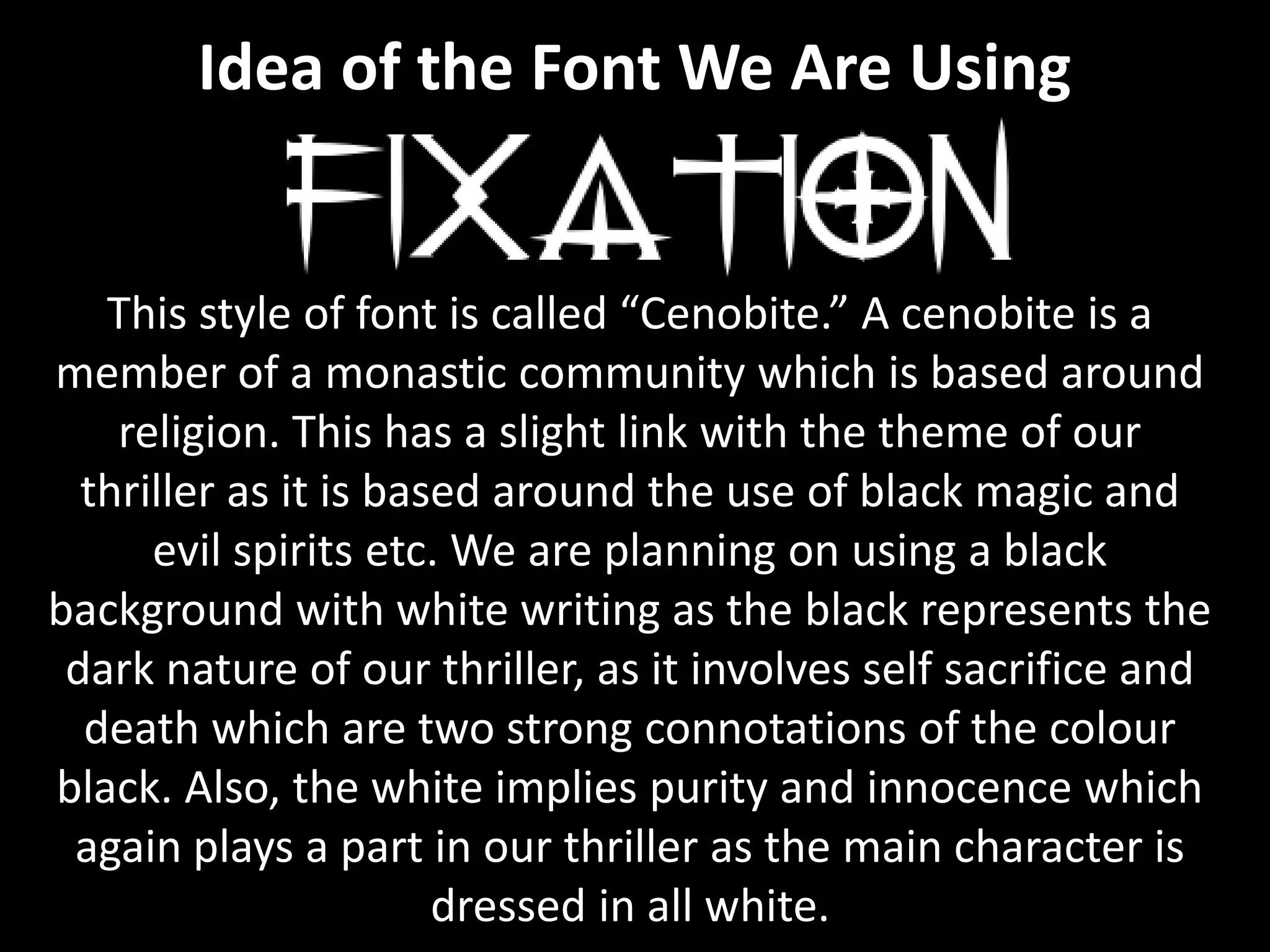 Title Font and Ideas | PPTX