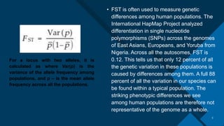 genetic Divergence between population.pptx