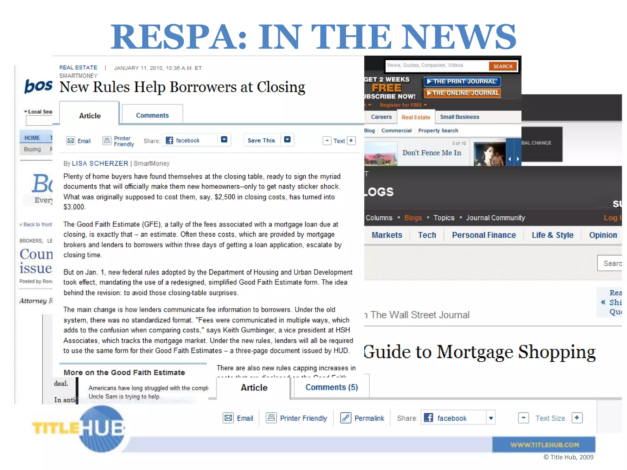 Title Hub RESPA | PPTX