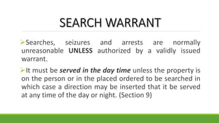 Title i and title ii of the rpc | PPTX