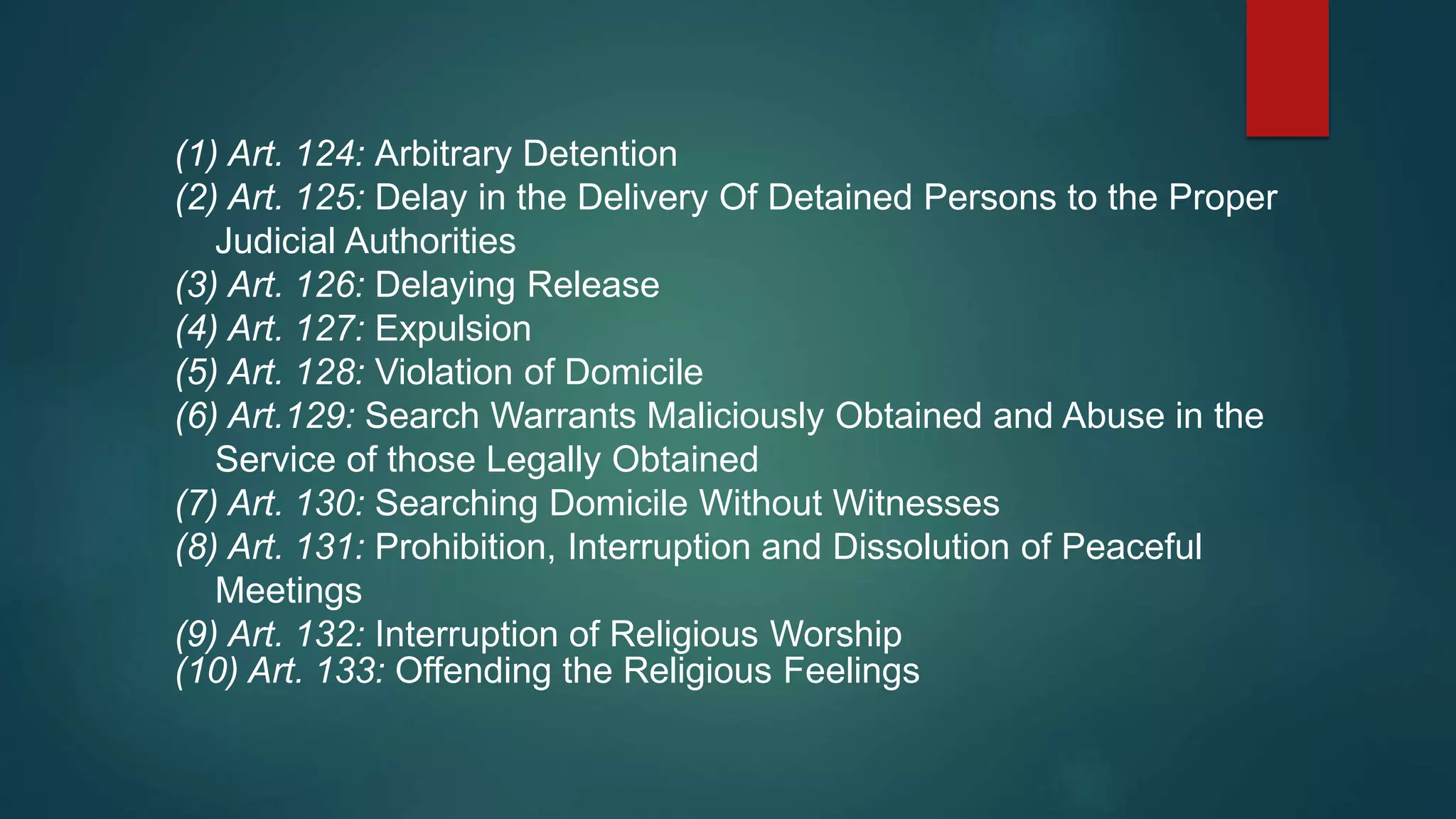 Title ii crimes against fundamental laws of the state | PPTX