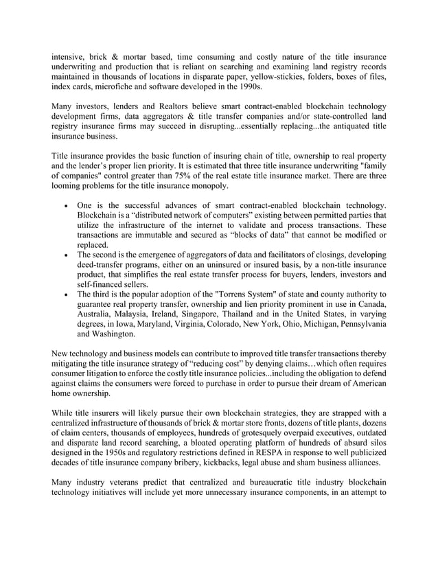 TITLE INDUSTRY FACING DISRUPTION | PDF