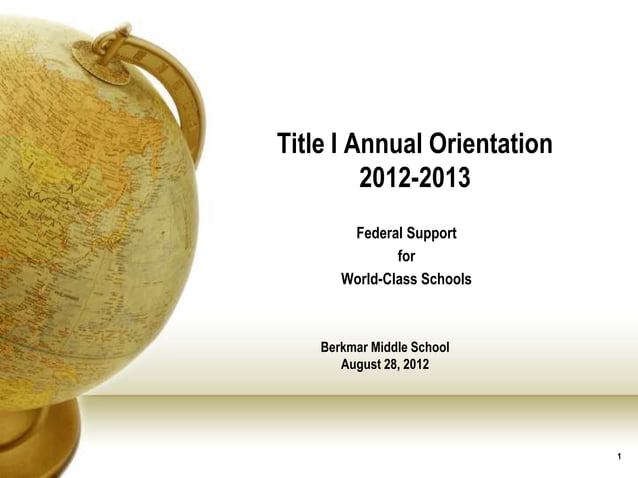 Title i orientation 2012 2013.ppt