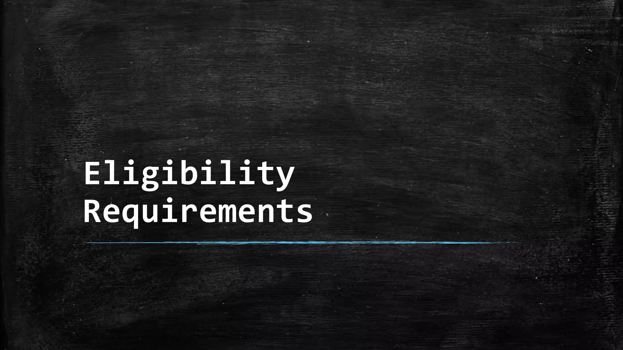 Title Iv Eligibility