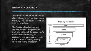 Memory - RAM and its types | PPTX
