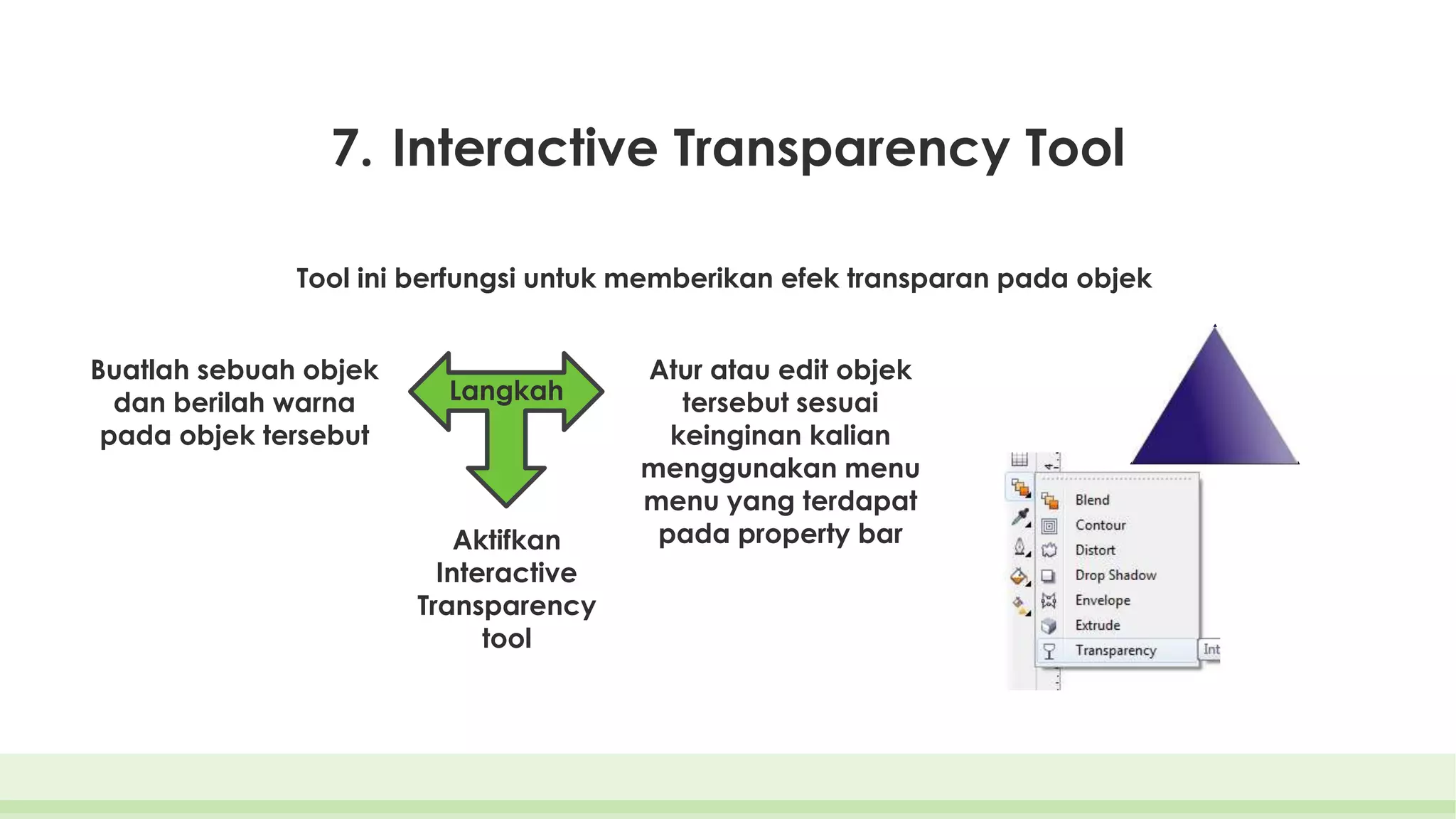 Penggunaan Efek dengan Interactive Tool | PPTX