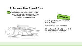 Penggunaan Efek dengan Interactive Tool | PPTX