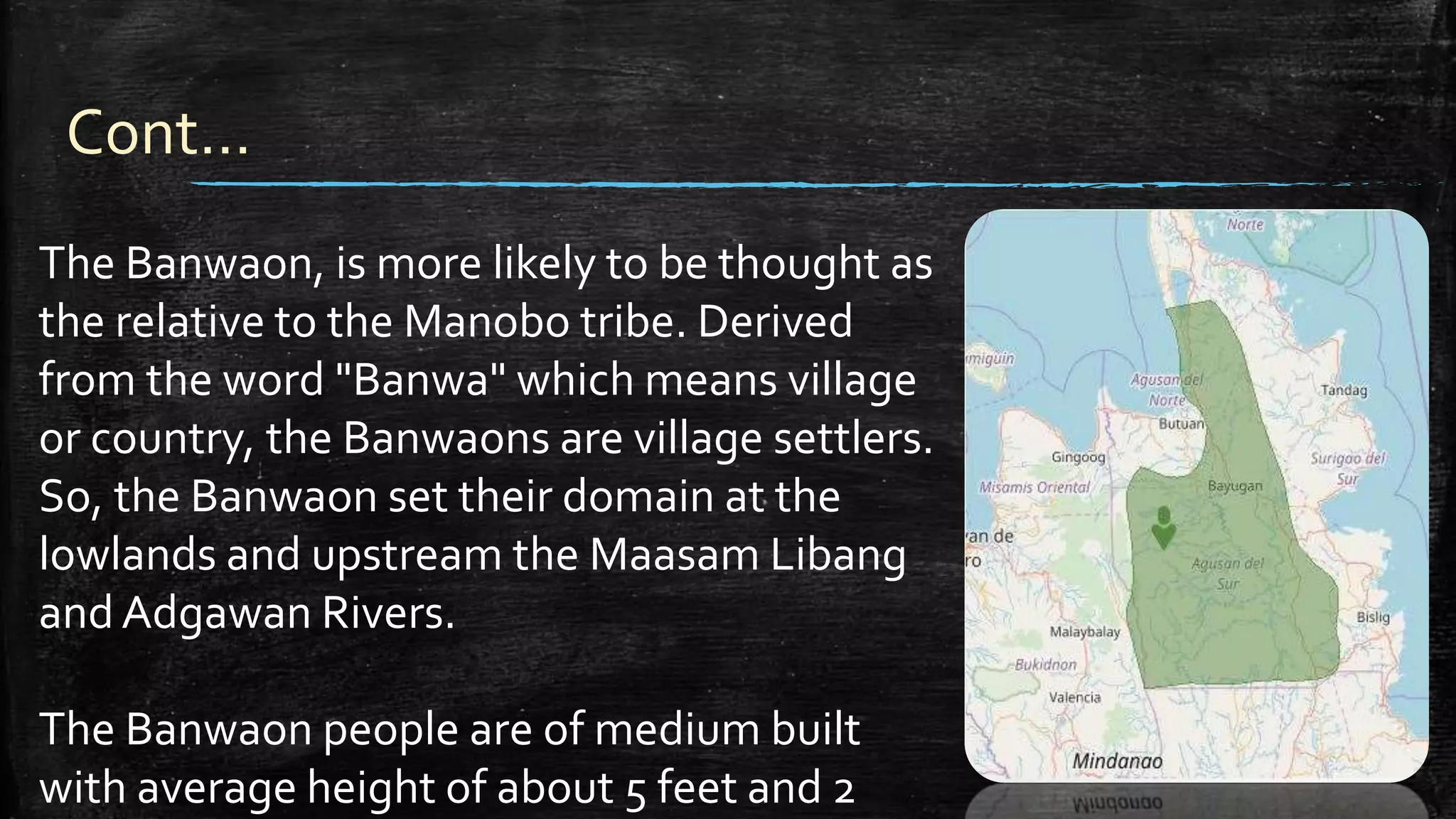 the banwaon tribe | PPTX