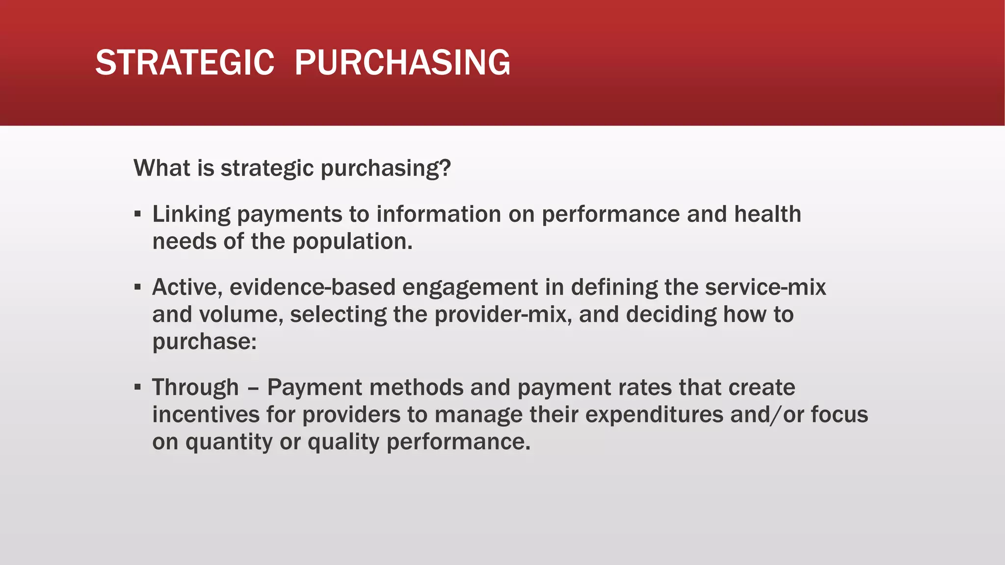 STRATEGIC PURCHASING | PPTX