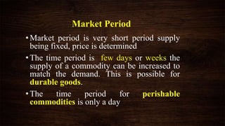 Time element in Price theory | PPTX