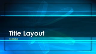 Title Layout for the presentaion about something.pptx