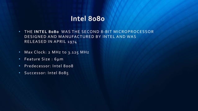 History Of Microprocessors | PPTX | Desktops | Computing