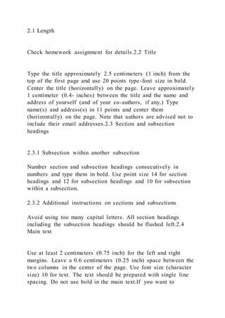 Title of PaperA. Author1, B. Co-author2, and C. Co-author21Dep | PDF