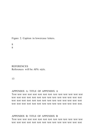 TITLE OF PAPER – IF MORE THAN ONE LINE,USE INVERTED PYRAMID FORM | DOCX