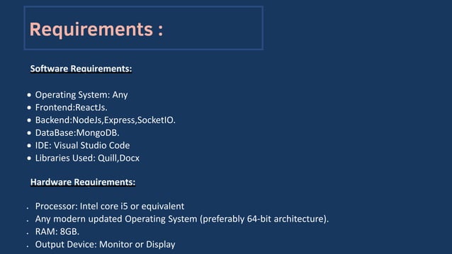 Title Presentation With Full Stack Development Pptx