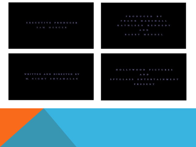 Title research for Media AS Coursework | PPTX